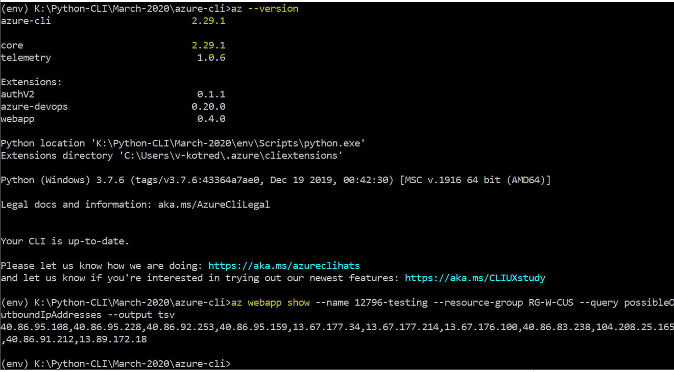 WebApp:az cli `az webapp show` command no longer works · Issue #20049 · Azure/azure-cli · GitHub
