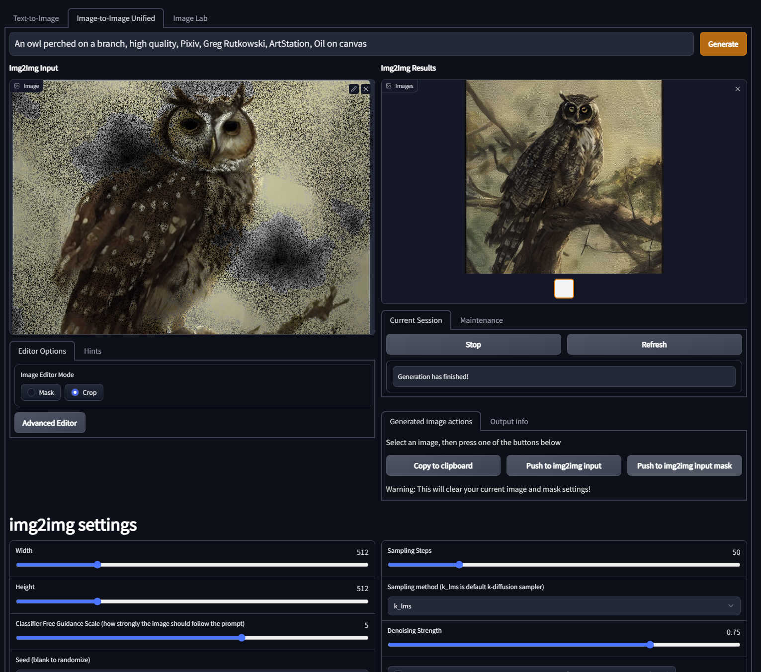 [Bug]: img2img failing · Issue #948 · Sygil-Dev/sygil-webui · GitHub