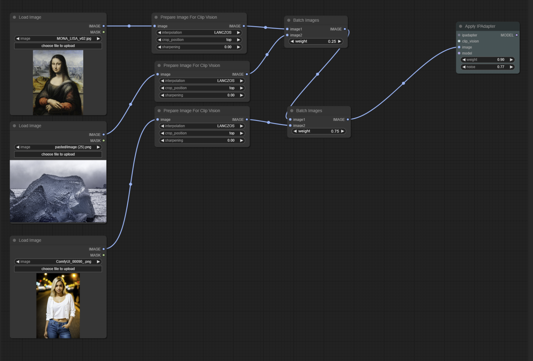 [REQUEST] - Weights for image inputs · Issue #44 · cubiq/ComfyUI_IPAdapter_plus · GitHub