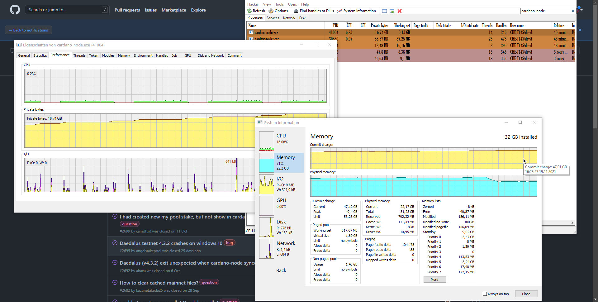 Drastically reduce cardano-node memory usage by setting RTS params · Issue #2734 · input-output ...