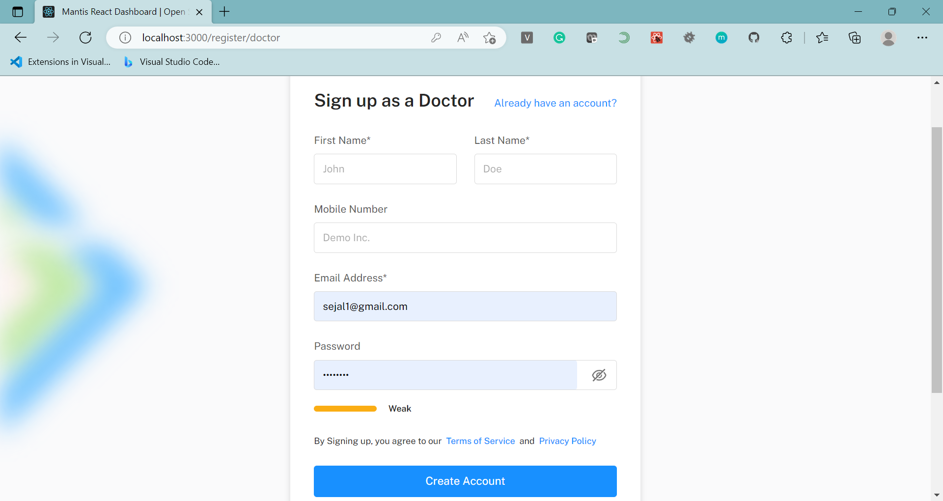 GitHub - SejalDhondkar/Doctors-Appointment-Frontend