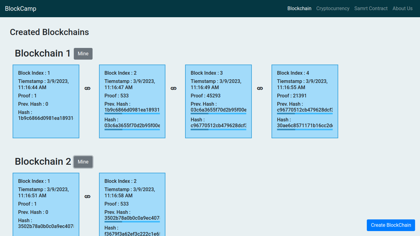 GitHub - DeweshSoc/blockcamp: BlockCamp is an application made to provide intuitive ...
