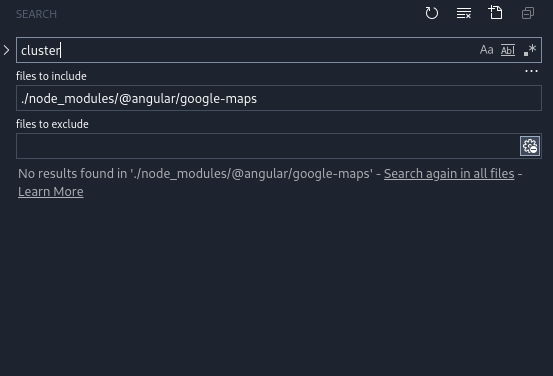 help(Google-Map): map-marker-clusterer doesnt seem to be in the npm package. · Issue #21094 ...