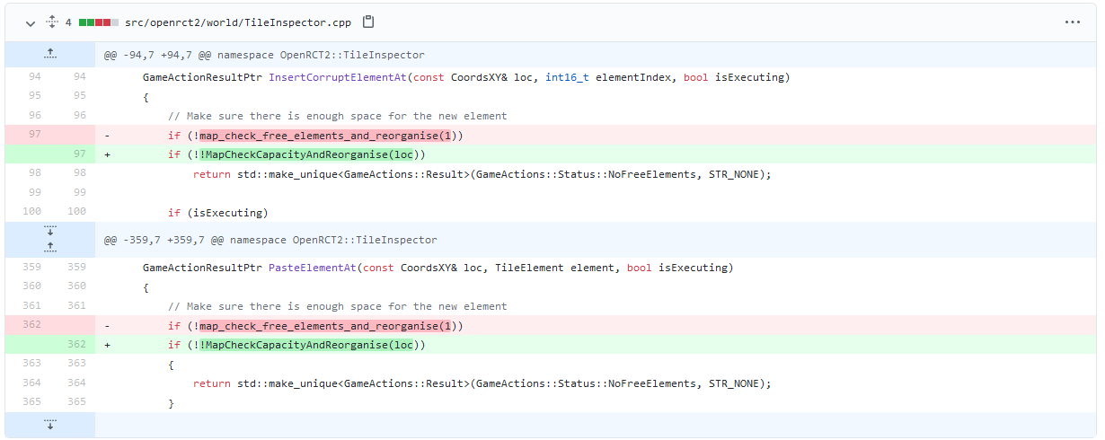 Cannot paste elements or insert corrupt elements in Tile Inspector ...