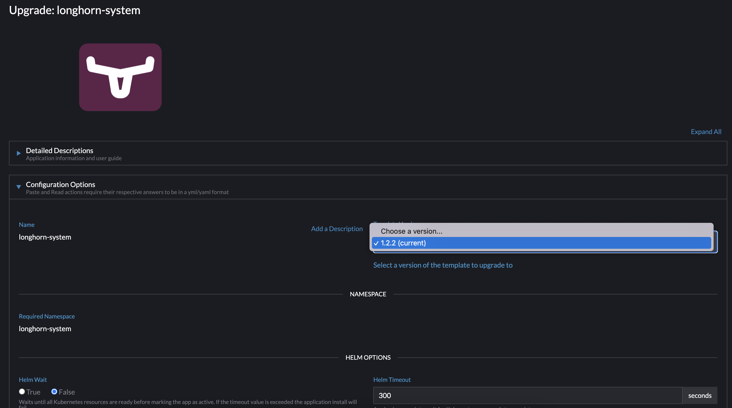 Hide Longhorn In The Legacy Apps Interface · Issue 36176 · Rancherrancher · Github
