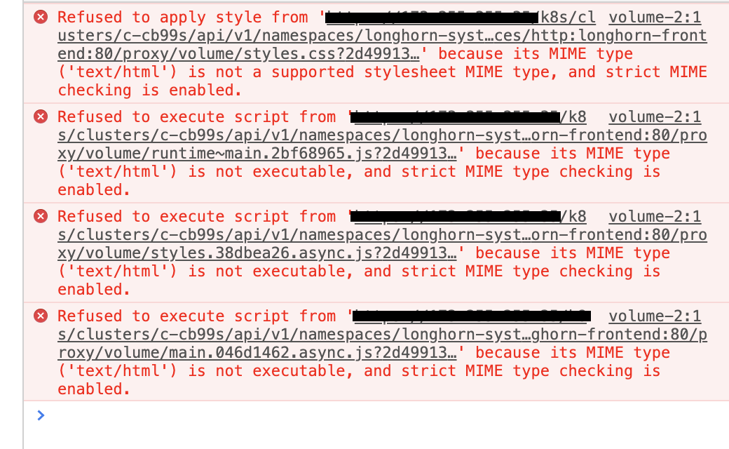 [BUG] UI: The volume details page shows blank page on refresh · Issue #1666 · longhorn/longhorn ...