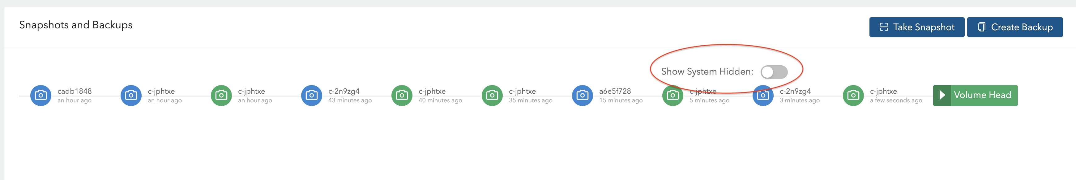 Bug Ui Show System Hidden Button Moves With The Frame On Scroll · Issue 1878 · Longhorn 