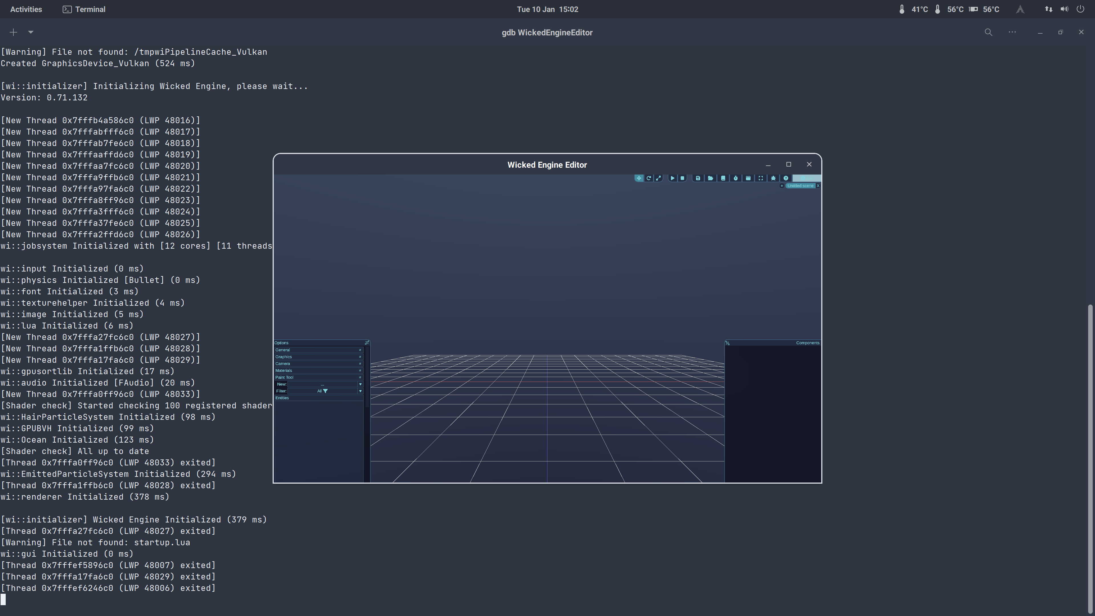 [Bug] The "close" button not working on Arch Linux · Issue #619 · turanszkij/WickedEngine · GitHub
