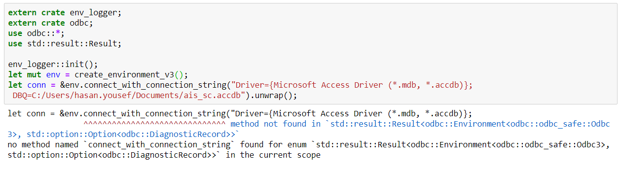 Unexpected type error · Issue #100 · evcxr/evcxr · GitHub