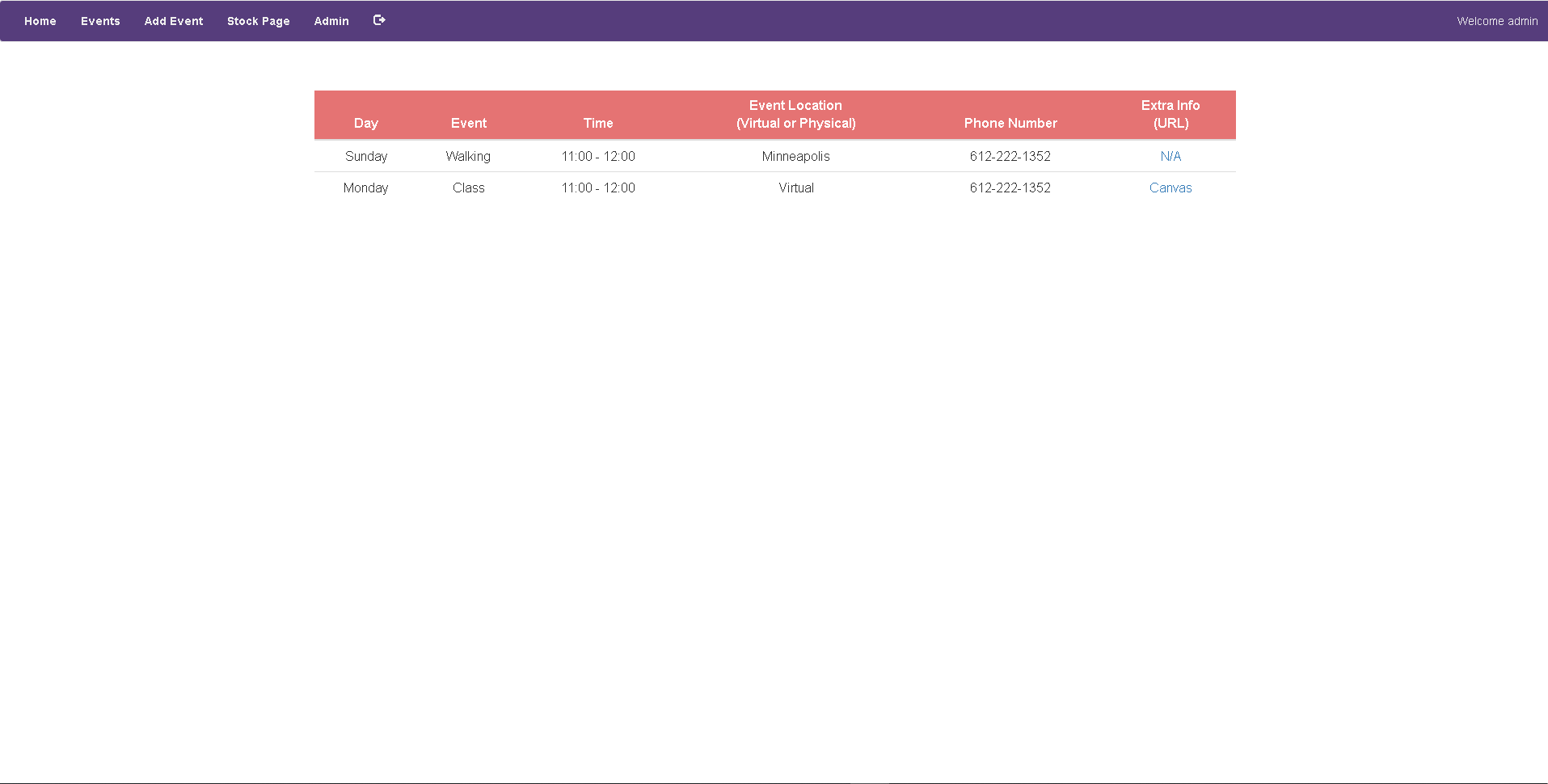 GitHub - hobbs131/Event_Manager: Full-stack application used to manage ...