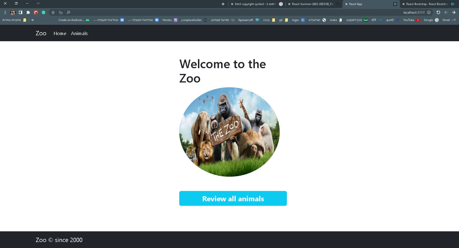 GitHub - kaldi10/ZooApp