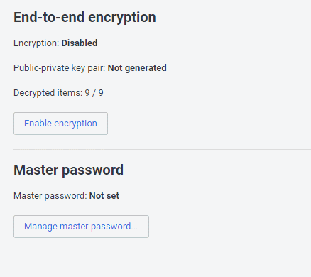 v2.10.4 Pre-release - "Enable encryption" button does not trigger encryption dialog · Issue ...