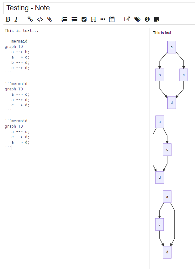 Mermaid (pre-release) - Vertical flowchart cut off in viewer · Issue ...