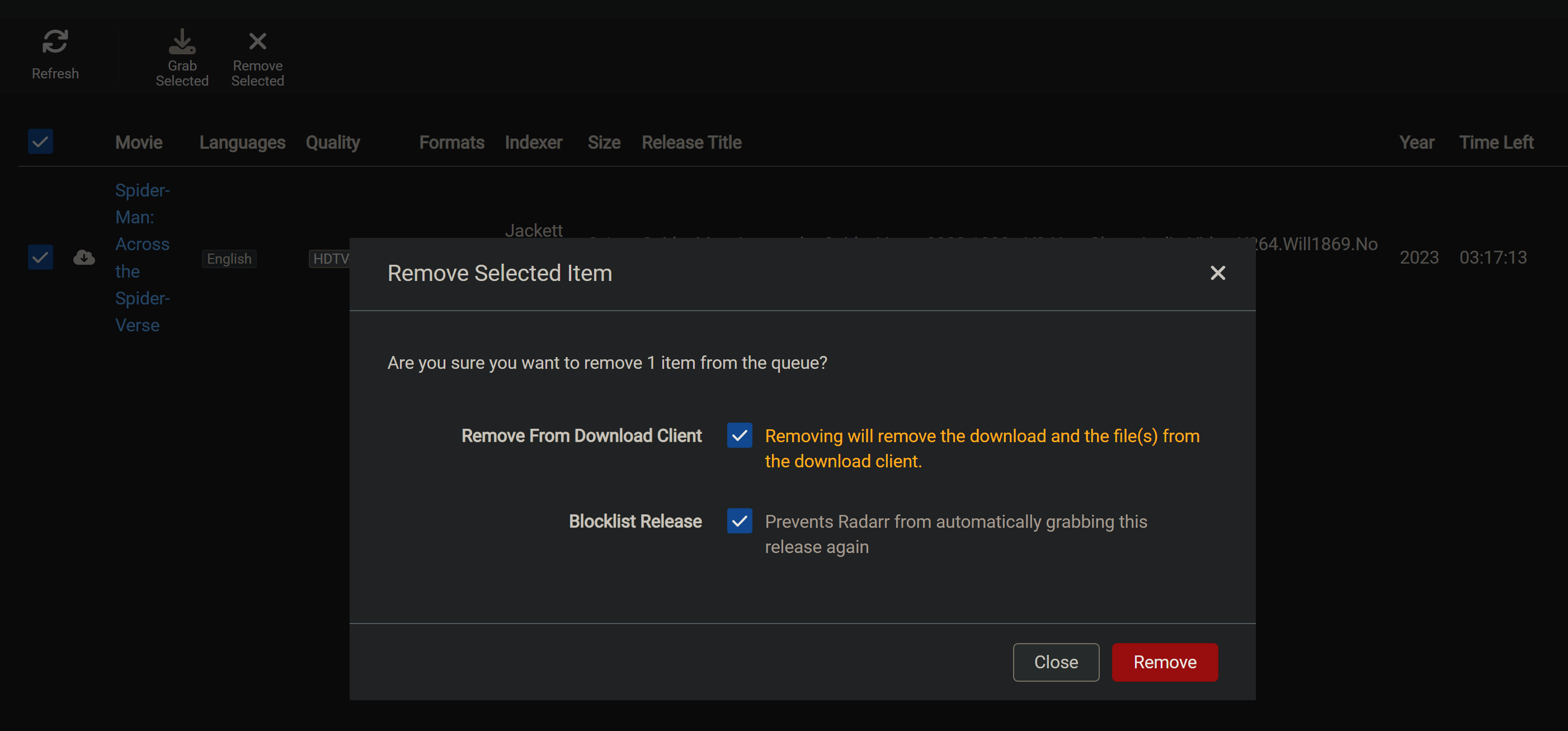 Block release not working · Issue #8697 · Radarr/Radarr · GitHub