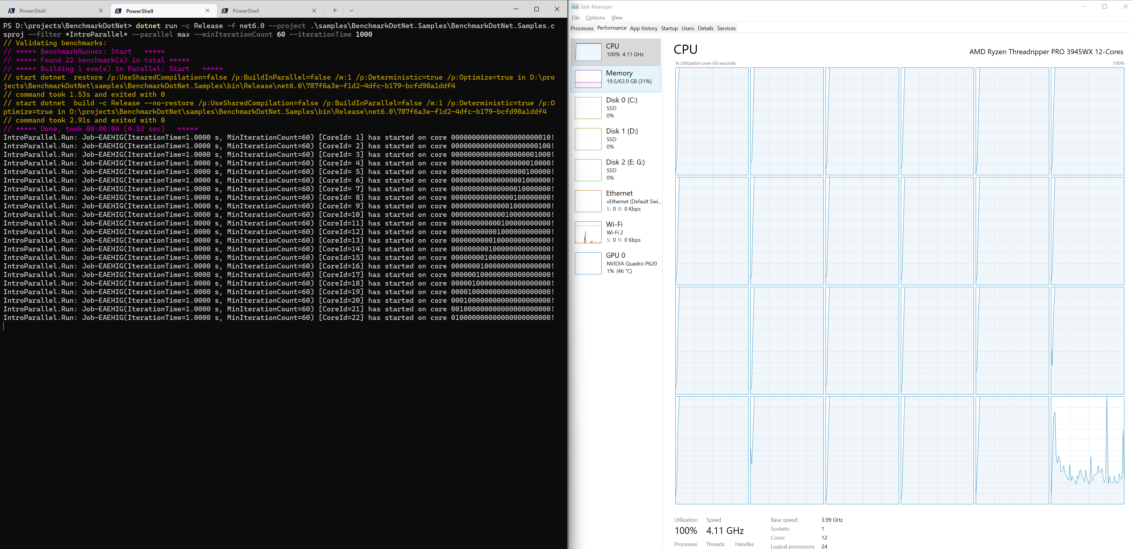 Allow To Optionally Run Benchmarks In Parallel · Issue 716 · Dotnetbenchmarkdotnet · Github