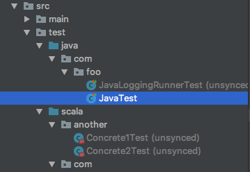 'Compact empty middle packages' makes non-empty packages (and sources ...