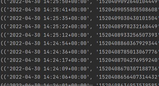 Scraping tweets from specified timeline only return tweets from a ...