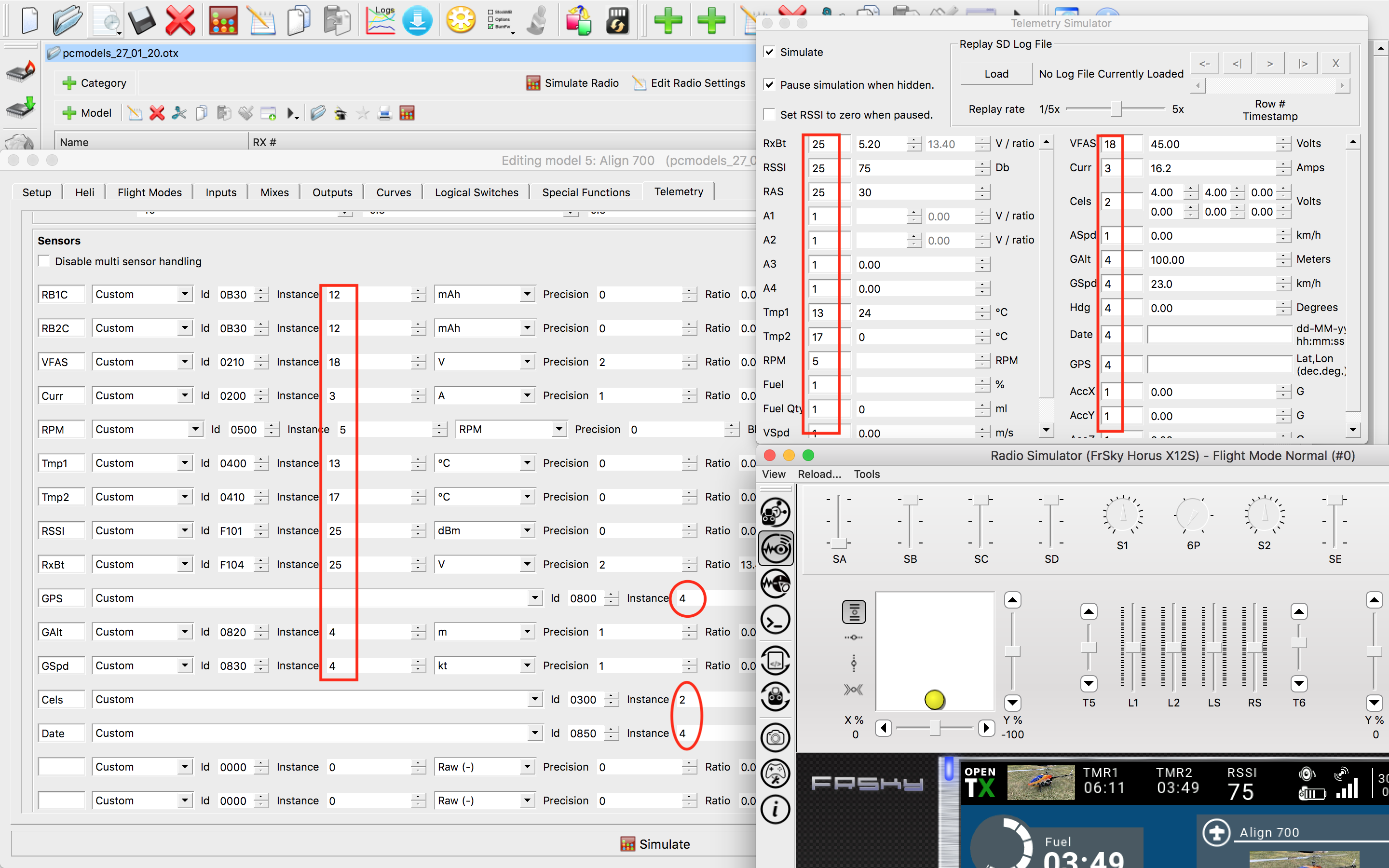 Companion telemetry simulator not usable with "real" sensors on 2.3 ...