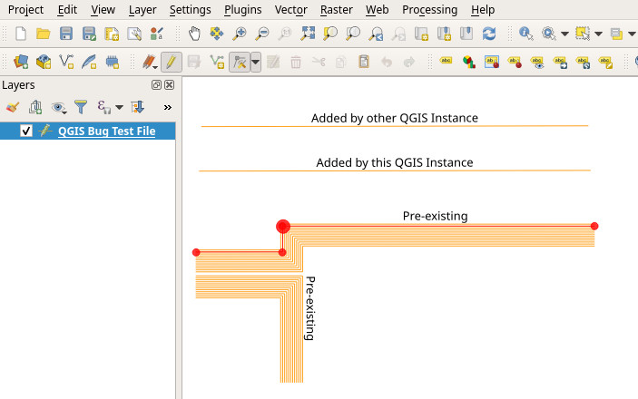 Vertex Tool cache not refreshing after changes to line features · Issue #33947 · qgis/QGIS · GitHub