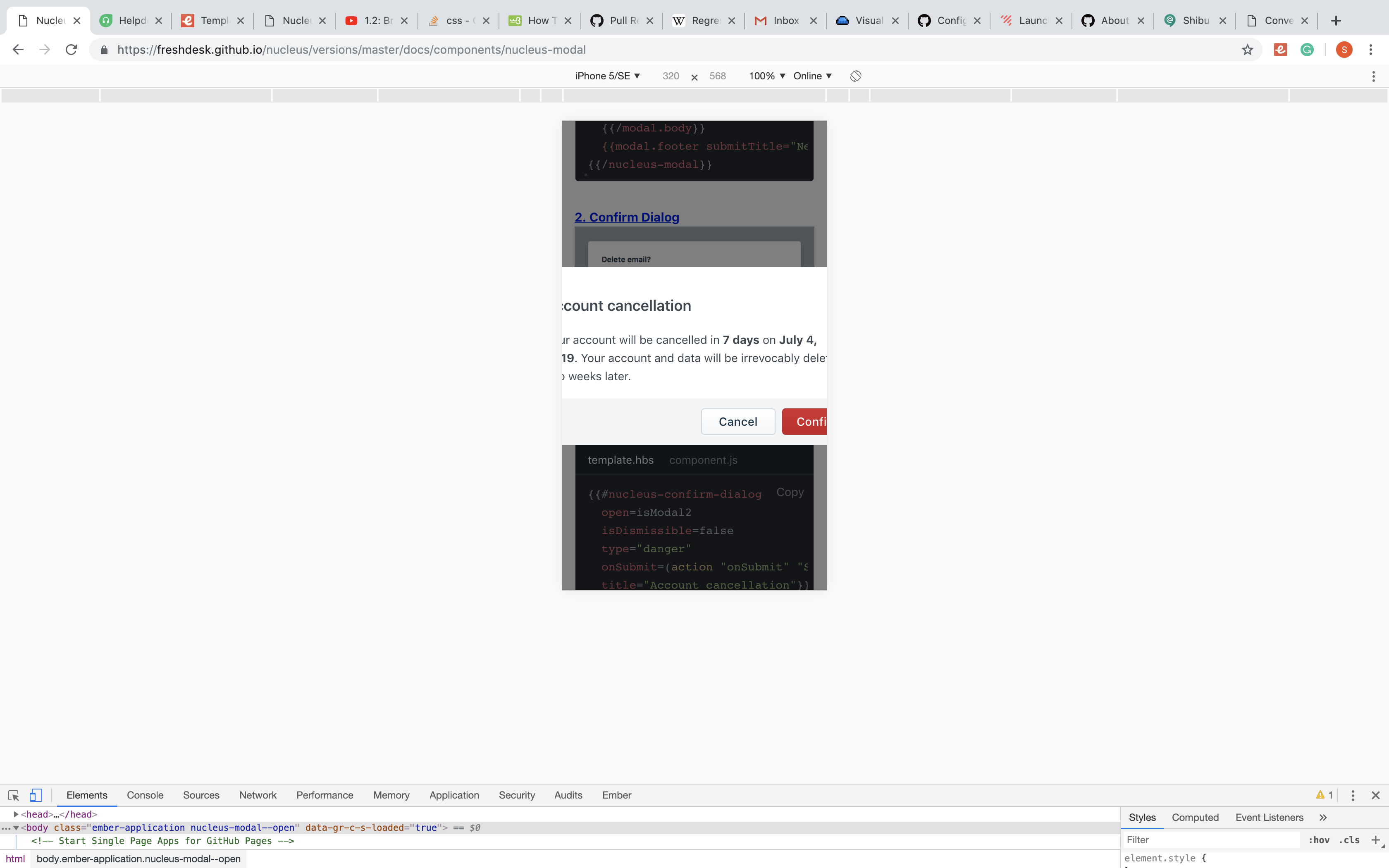 Responsive Design · Issue #97 · freshworks/nucleus · GitHub