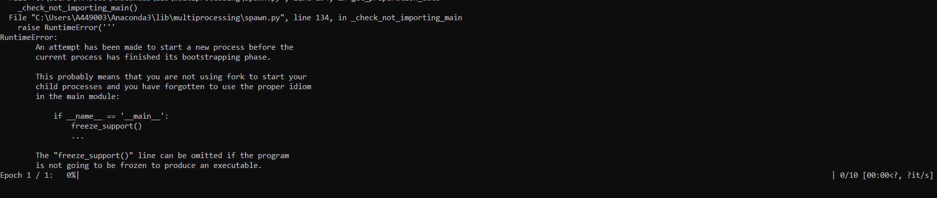 Runtime Error when training · Issue #11 · LS4GAN/uvcgan · GitHub