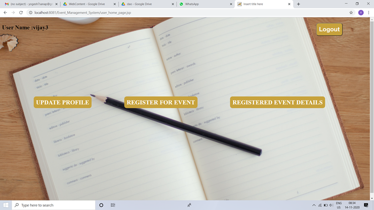 GitHub - yogesh7sanap/College-Event-Management-System: Third Year IT ...