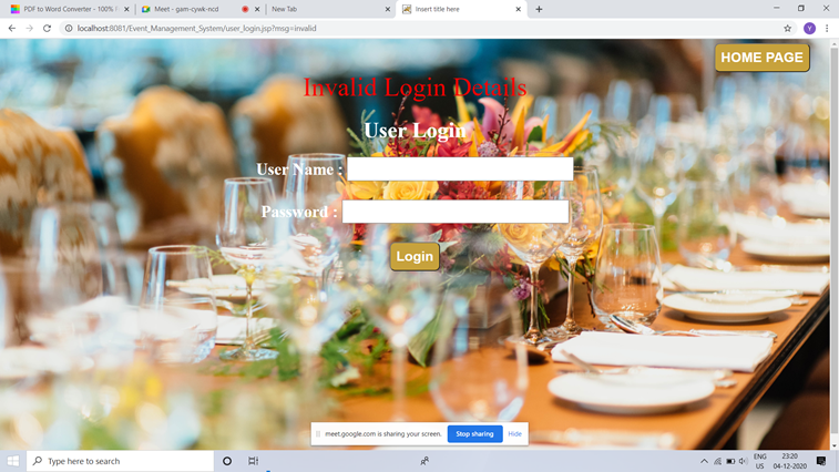 GitHub - yogesh7sanap/College-Event-Management-System: Third Year IT ...