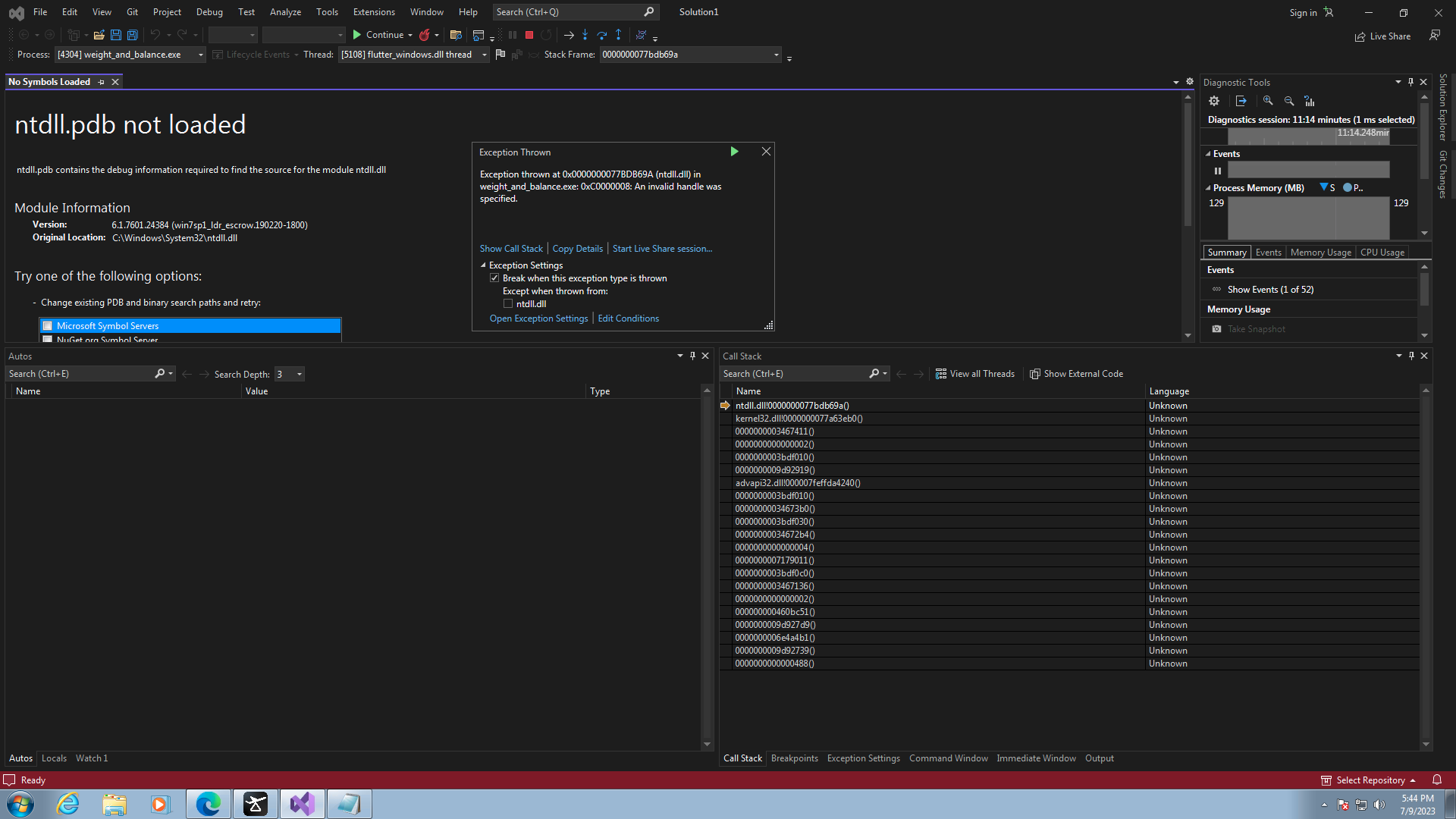 My flutter windows app crashes on Windows 7 · Issue #129716 · flutter/flutter · GitHub