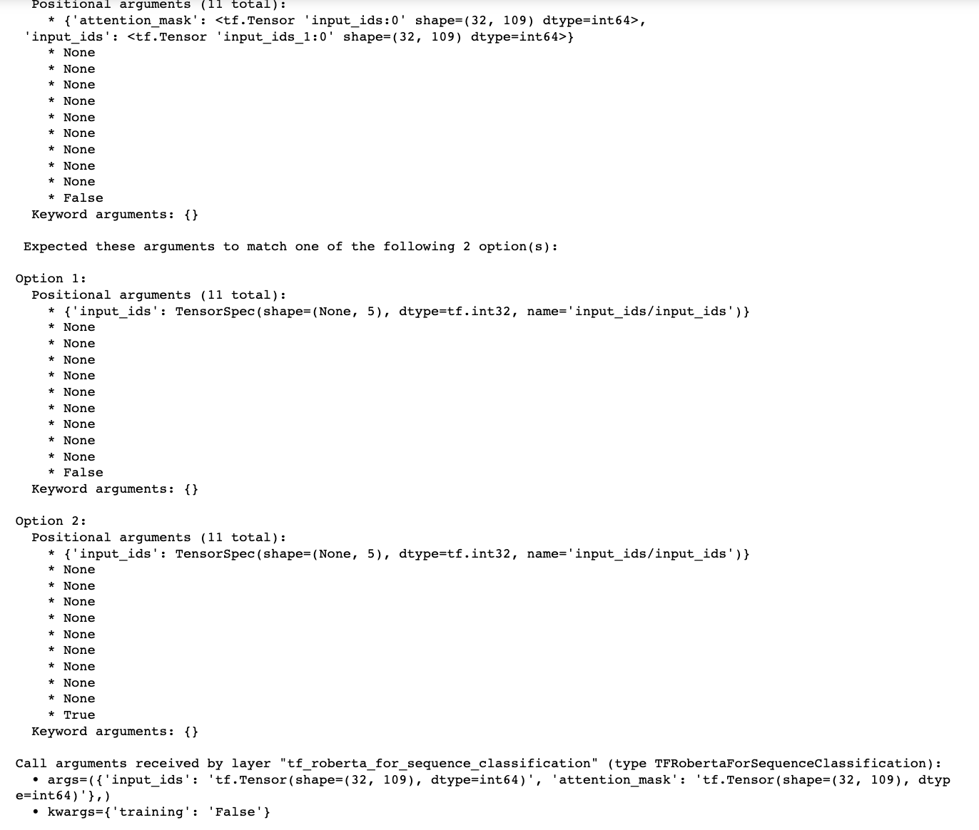 How to checkpoint TFAutoModelForSequenceClassification every k batches ...