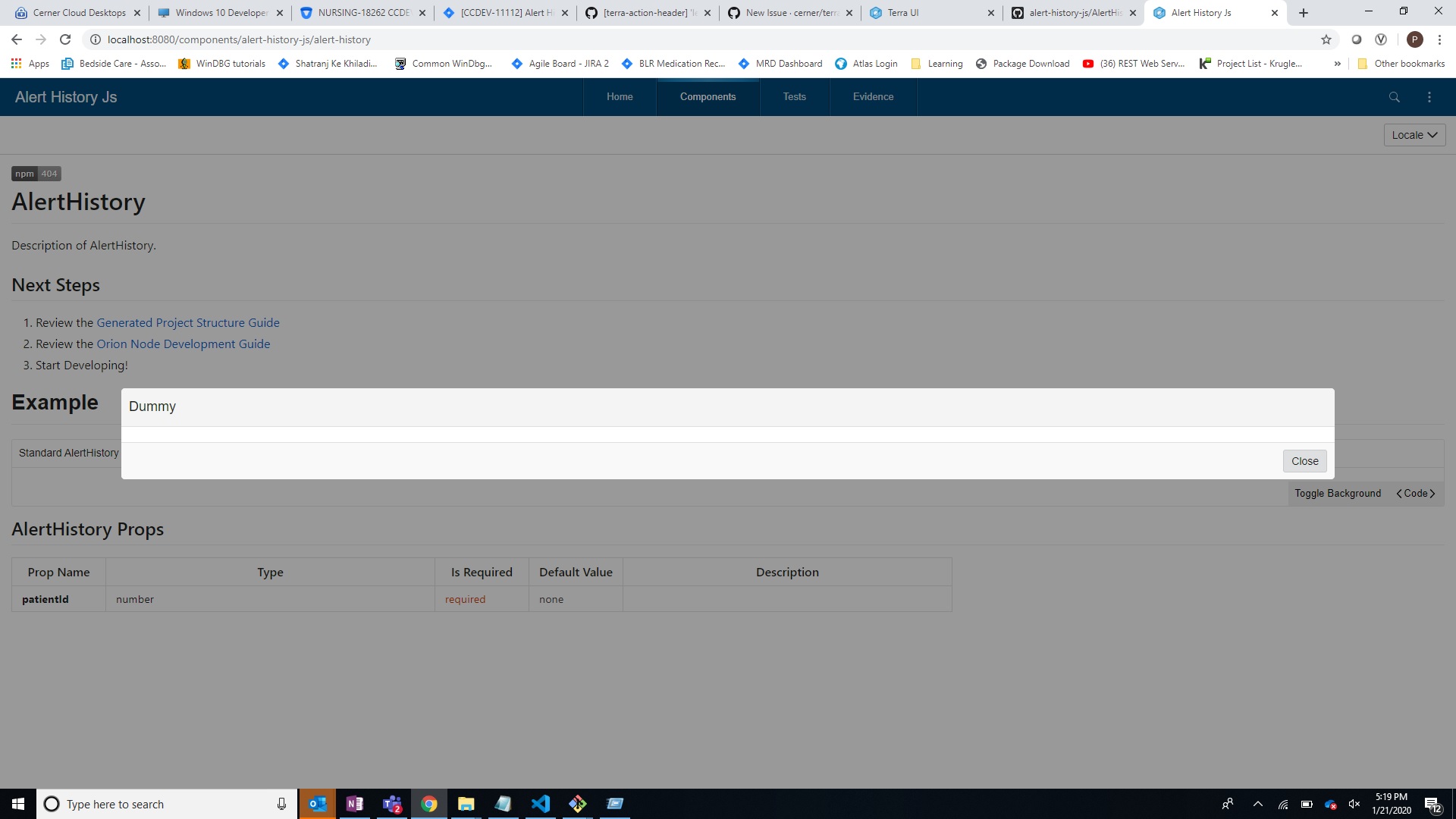 LoadingOverlay does not work in modal dialog · Issue #2805 · cerner/terra-core · GitHub