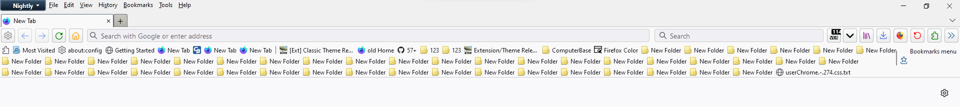 Multiple lines add bookmarks (links) · Issue #590 · Aris-t2/CustomCSSforFx · GitHub