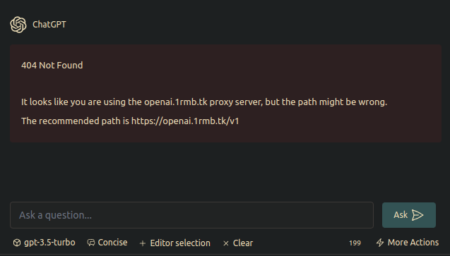 'Unexpected end of JSON input' with custom apiBaseUrl · Issue #27 · vscode-reborn-ai/vscode ...