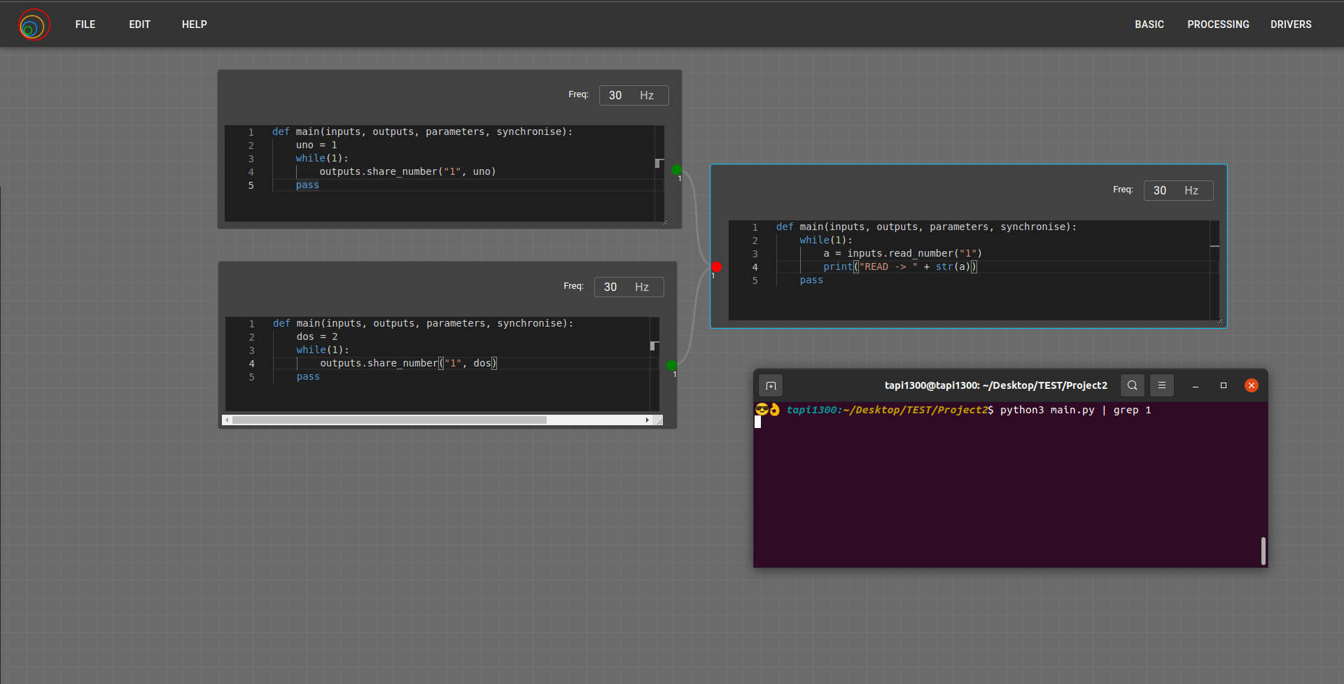 Problems with input/output when having multicable · Issue #194 · JdeRobot/VisualCircuit · GitHub