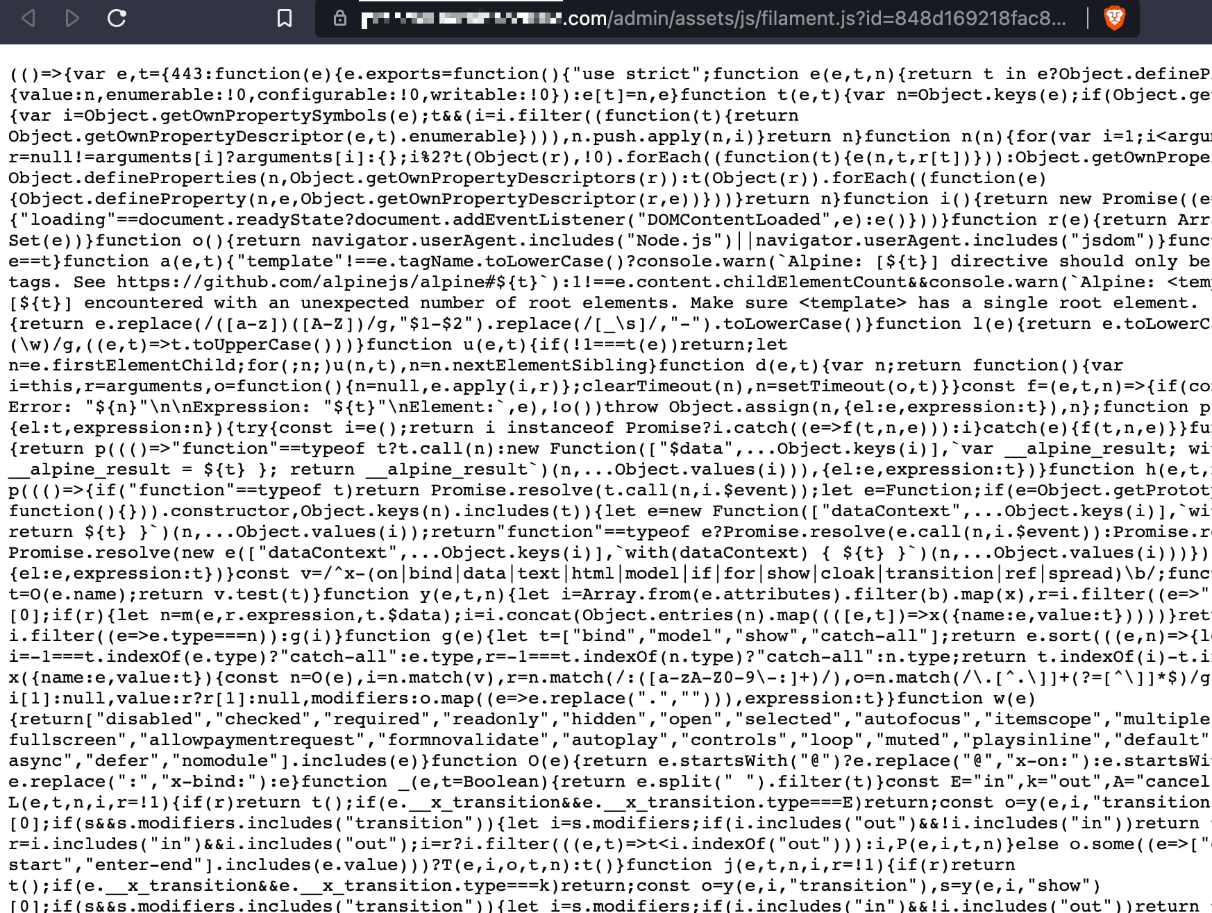 Unreachable assets · Issue #458 · filamentphp/filament · GitHub