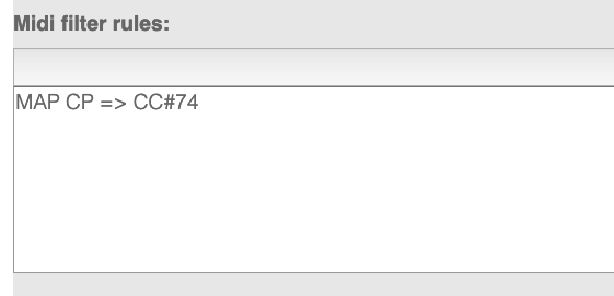 Mapping channel aftertouch to MIDI-CC shows no response · Issue #122 · zynthian/zynthian-issue ...