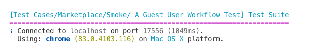 How to get browser version and OS information shown in nightwatch console and use in code ...