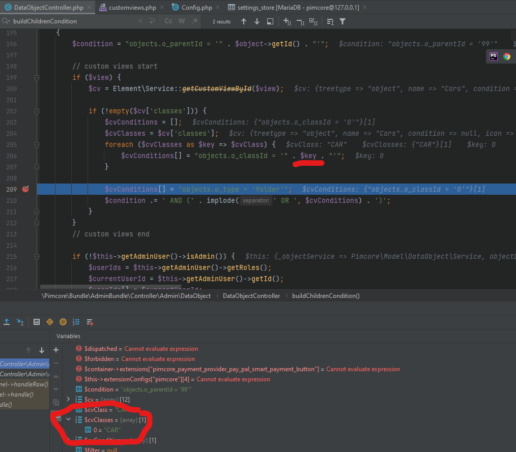 [Bug]: Custom Views are not working · Issue #12134 · pimcore/pimcore · GitHub