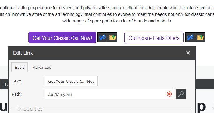 Bug Wrong Internal Links In Documents Preview When Using Sites · Issue 15336 · Pimcore