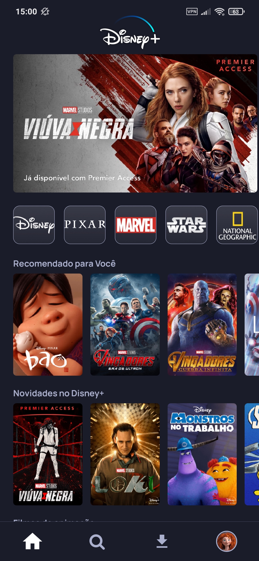 GitHub - mateussatoh/disneyplus-clone