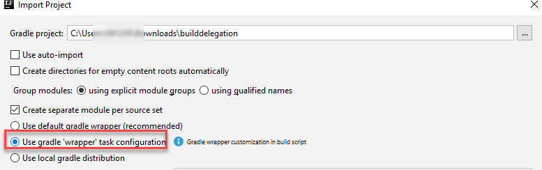 Unable To Enable Buildrun Actions Delegation To Gradle · Issue 28 · Jetbrainsgradle Idea Ext