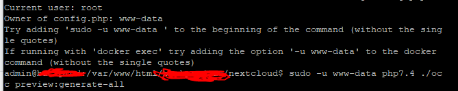Errors while creating previews · Issue #179 · nextcloud/previewgenerator · GitHub