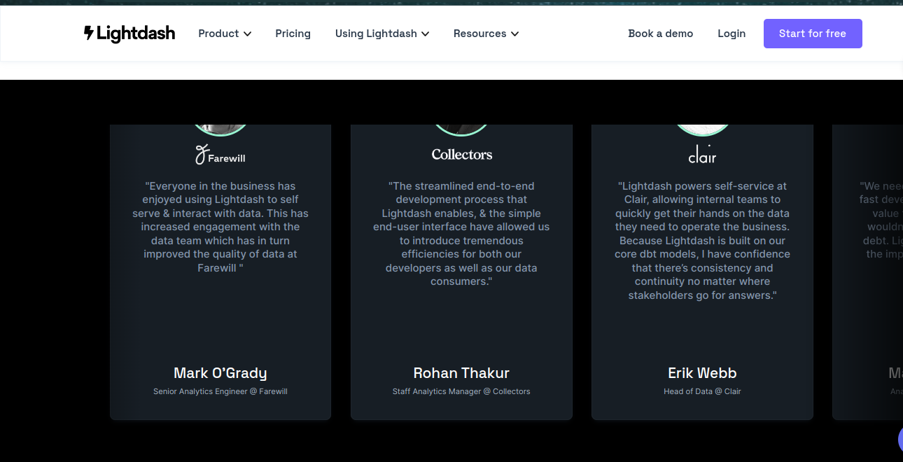:bug: Website homepage cards overlap with previous section · Issue #7713 · lightdash/lightdash ...