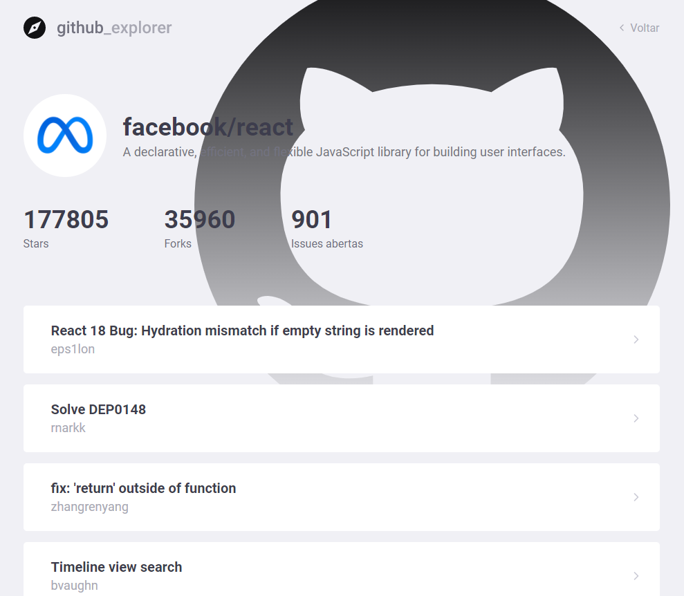 GitHub - leonaardomuller/github-explorer