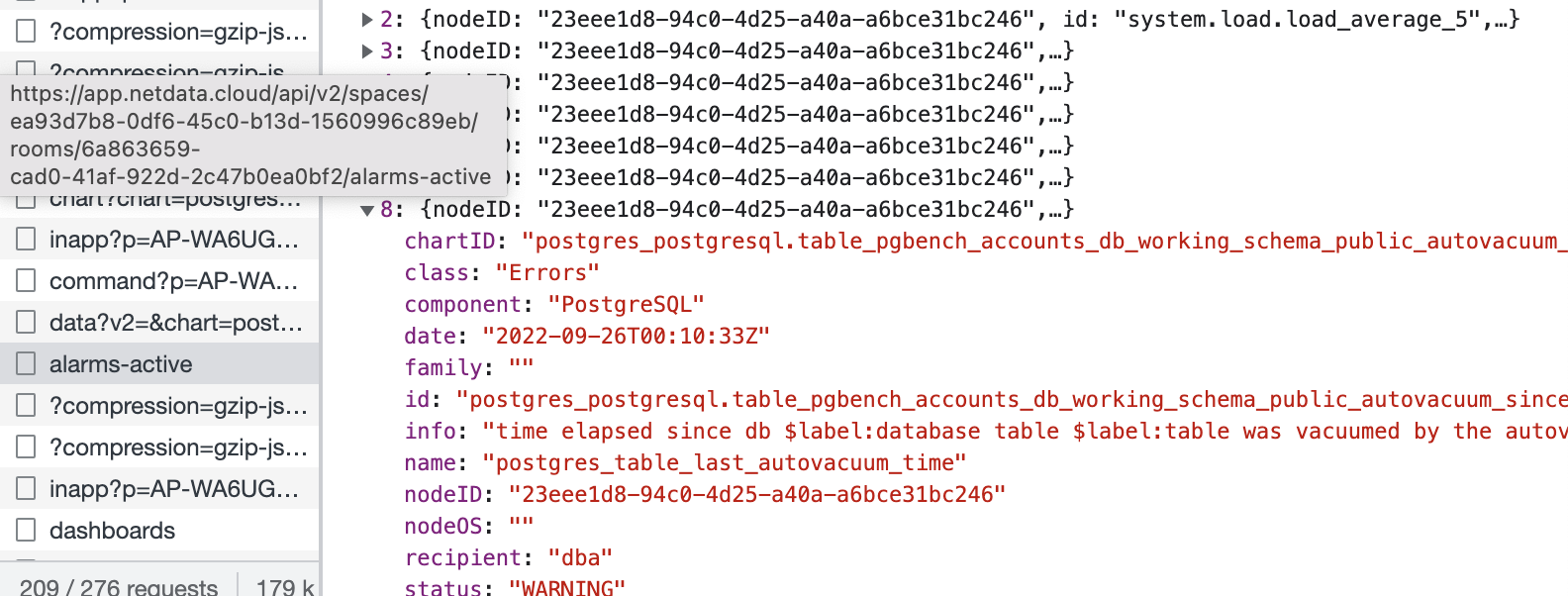[Bug]: Info field in alerts changes after a few seconds · Issue #590 · netdata/netdata-cloud ...