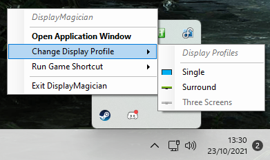 Display profile not selectable from system tray menu · Issue #49 ...