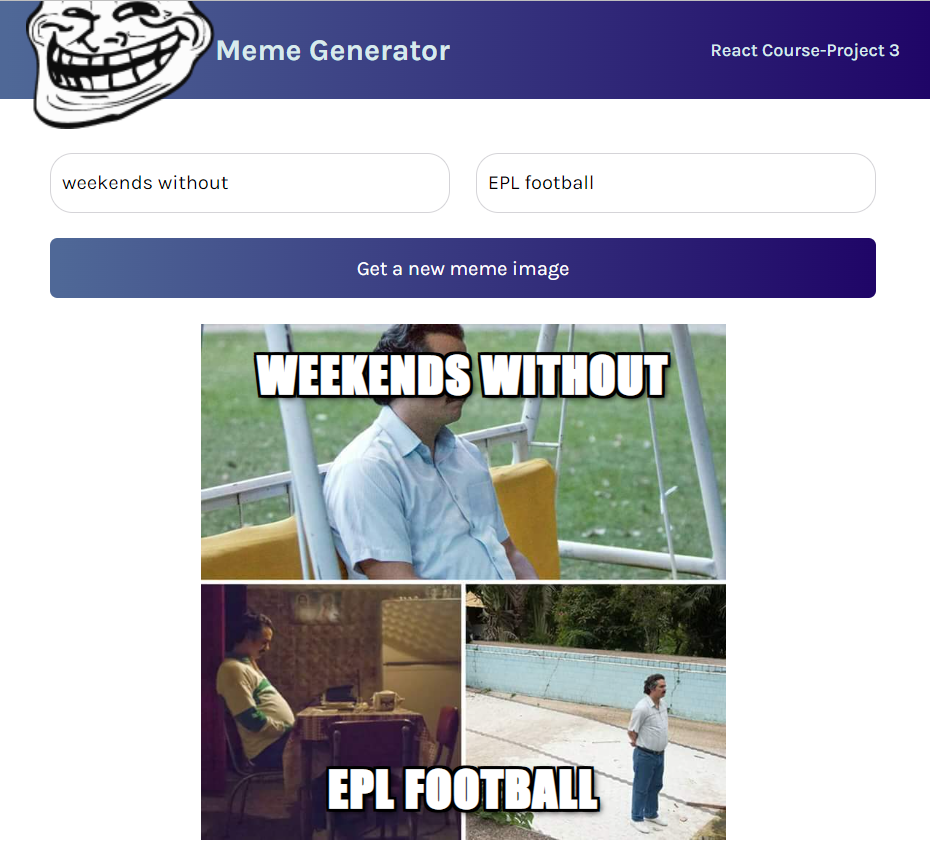 GitHub - stevomusembi/Meme_generator-app