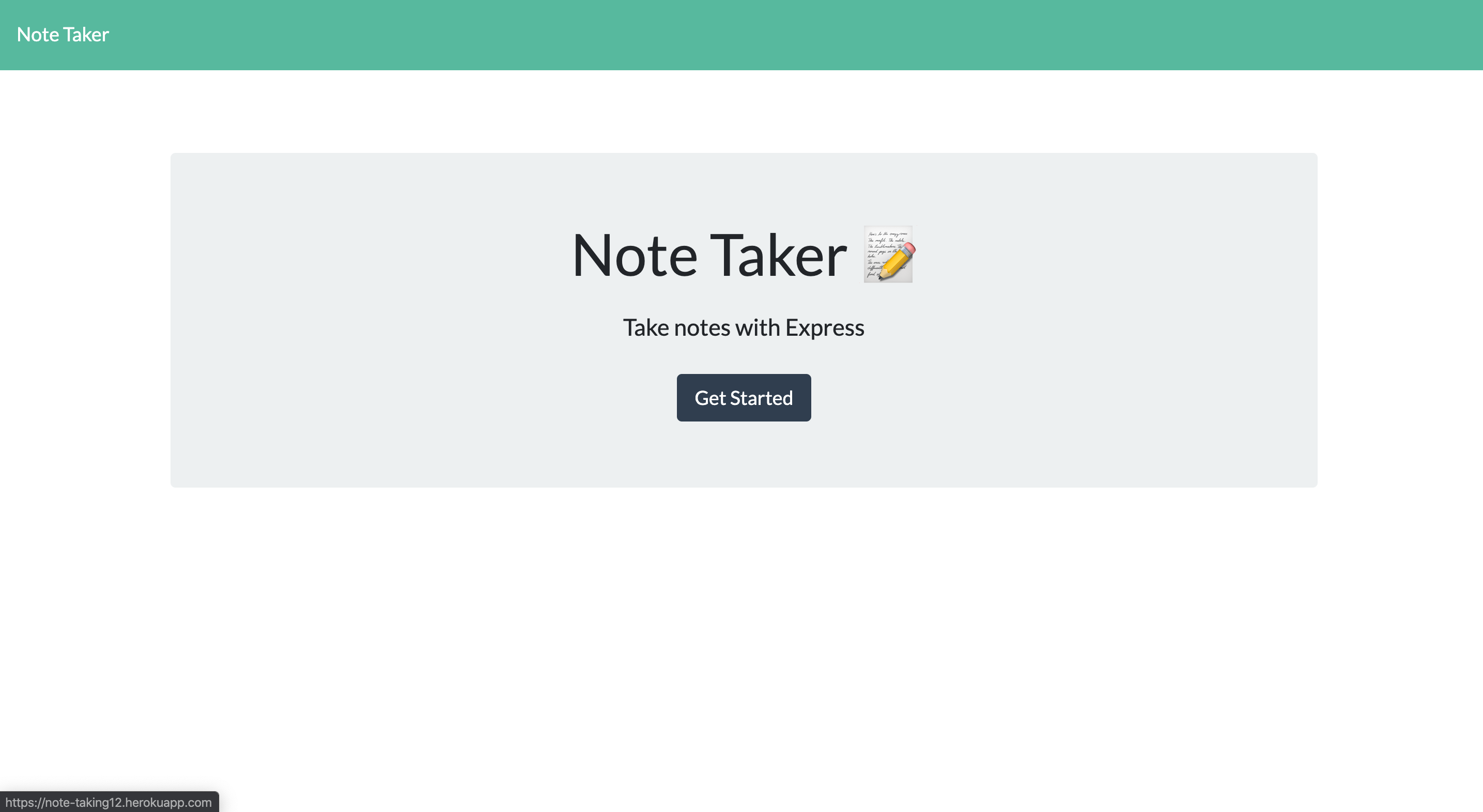 GitHub - trionb/note-taker