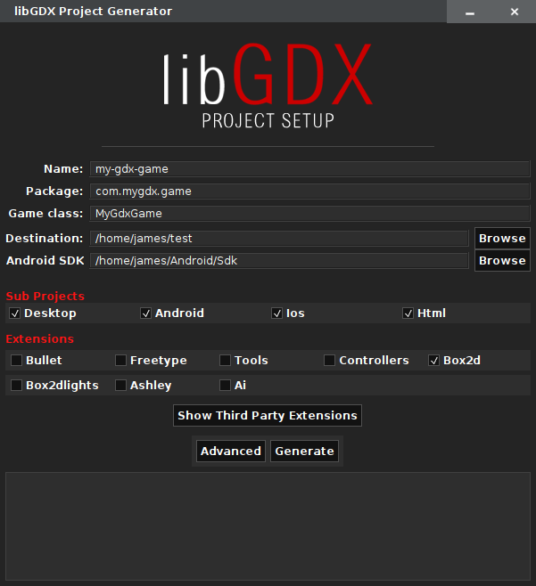 Changing the logo in gdx-setup · Issue #6602 · libgdx/libgdx · GitHub