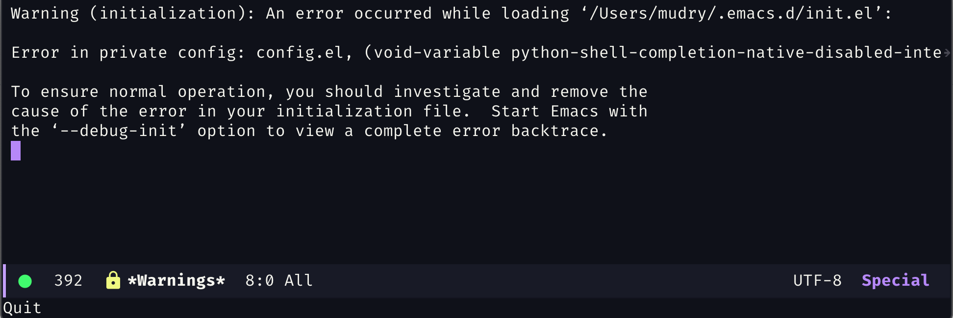 void-variable python-shell-completion-native-disabled-interpreters error · Issue #3231 ...
