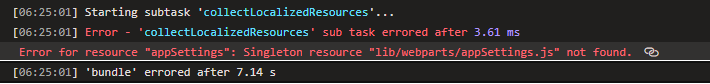 Bundling solution fails to 'collectLocalizedResources' on Azure DevOps · Issue #327 · pnp/sp-dev ...